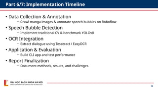 Computer Vision Capstone Project Presentation | PPTX