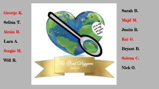 2018 Ambassador Leaders Community Action Plan - The Goal Diggers | PPT