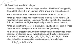GROUP 16 elements in the periodic table. | PPTX