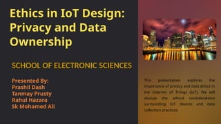 INTERNET OF THINGS ENGINEERING 2ND YEARS | PPTX