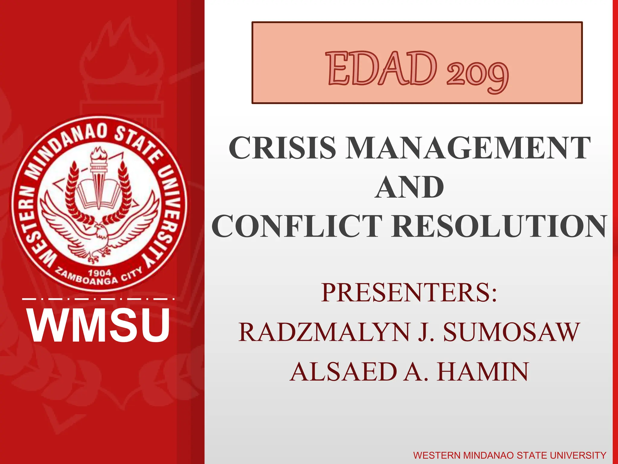 Group 17 western mindanao State university | PPTX