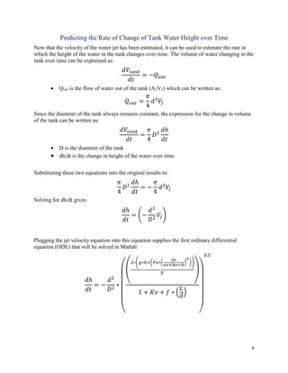Intro to Fluid Mechanics Design Project | PDF