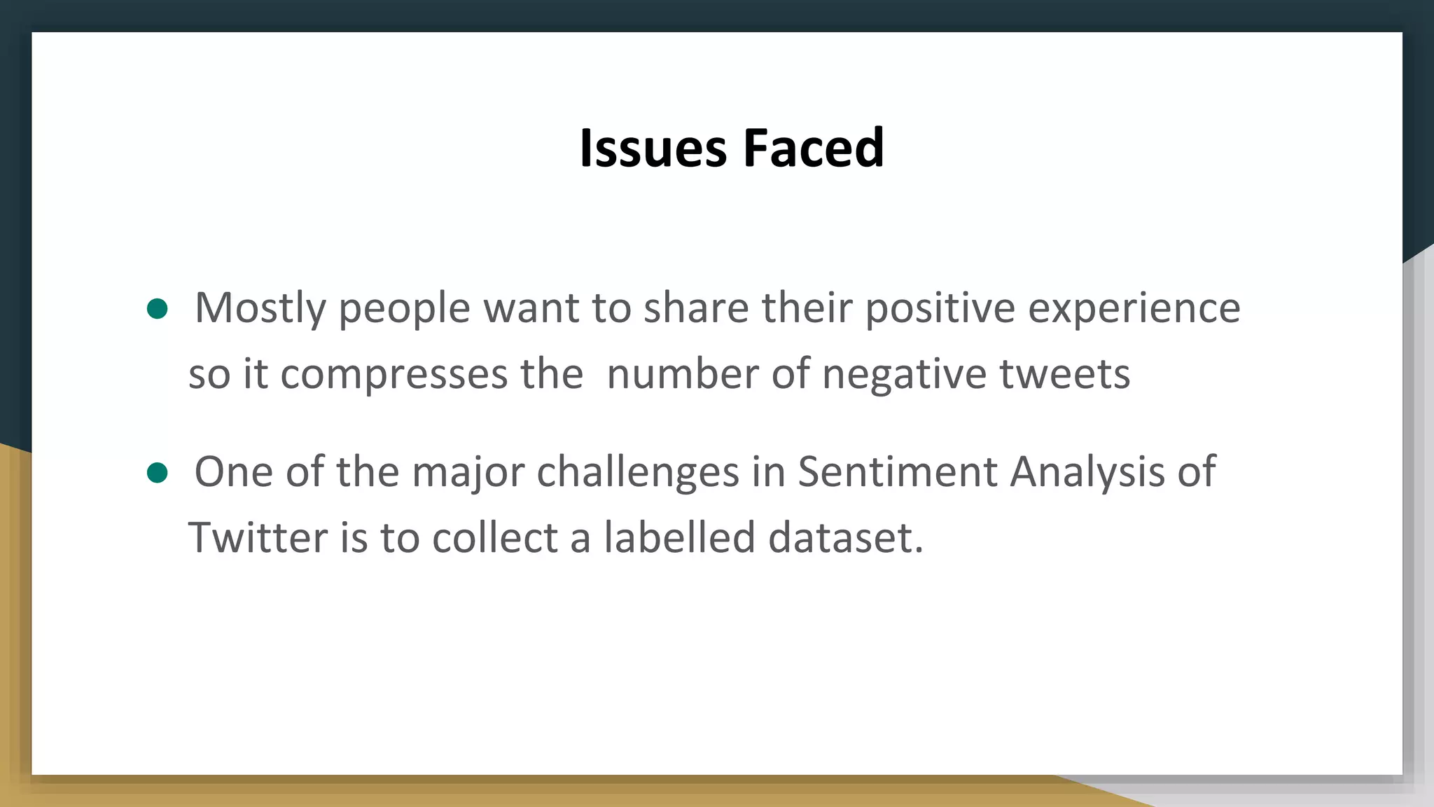 social network analysis project twitter sentimental analysis | PPT