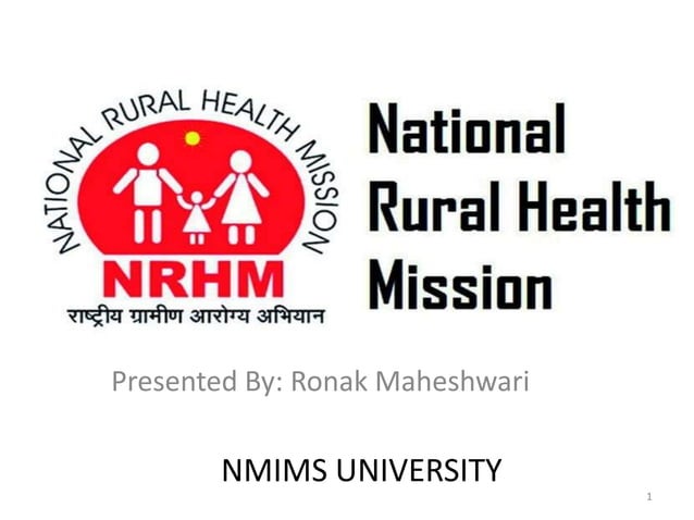 Group 19 nrhm presentation | PPT