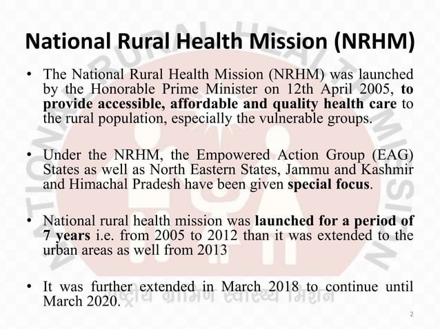 Group 19 nrhm presentation | PPT