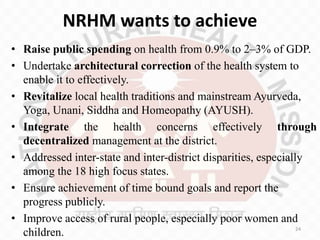 Group 19 nrhm presentation | PPT