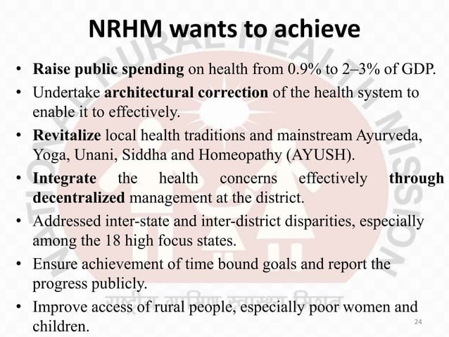 Group 19 nrhm presentation | PPT