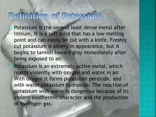 Group IA table of elements | PPTX