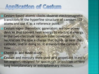 Group IA table of elements | PPTX