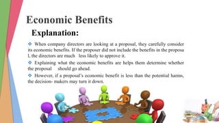 Economic benefits and social benefits | PPTX