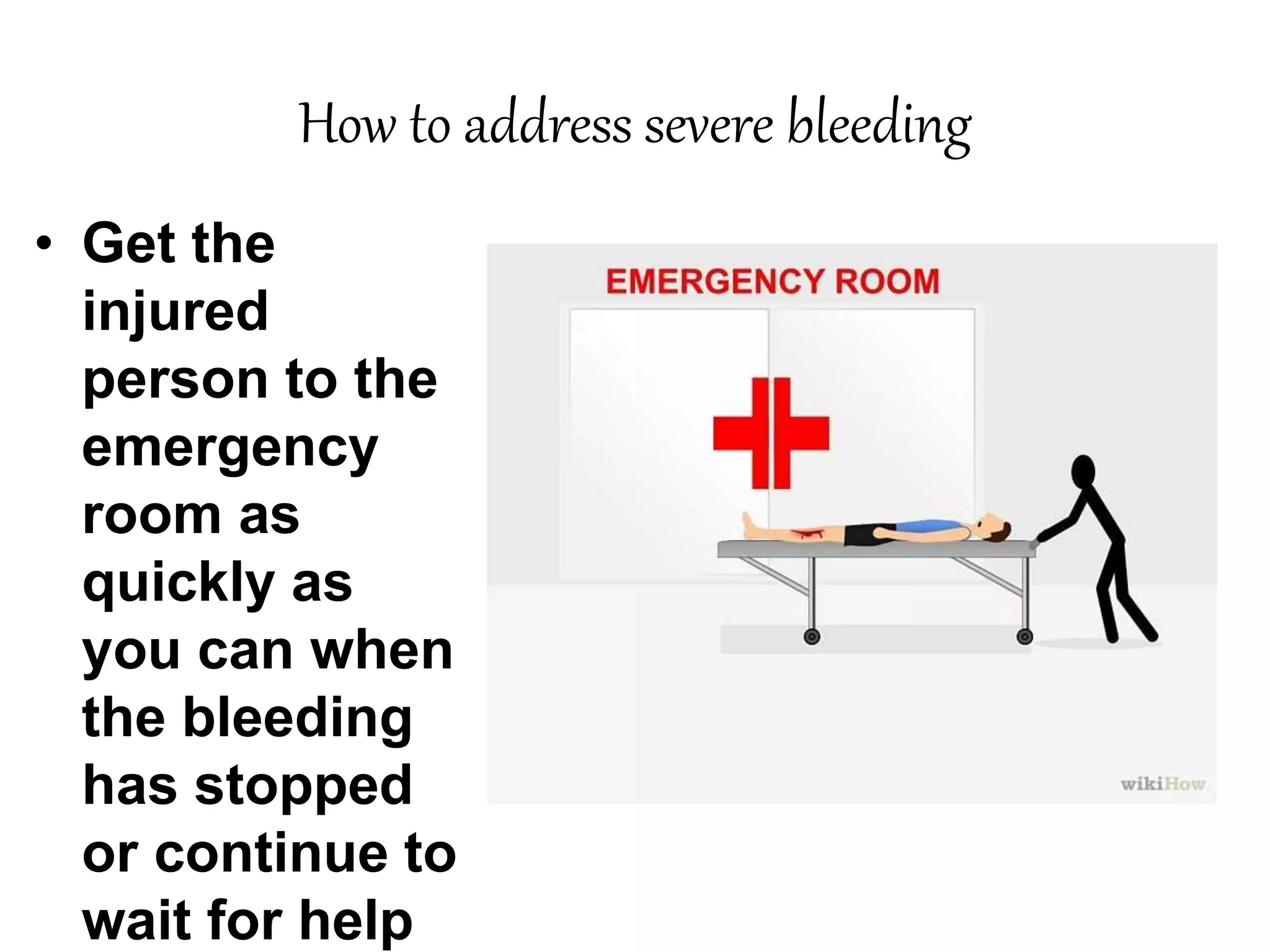Basic First Aid (Bleeding) | PPTX