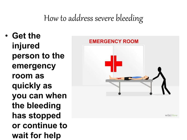 Basic First Aid (Bleeding) | PPTX