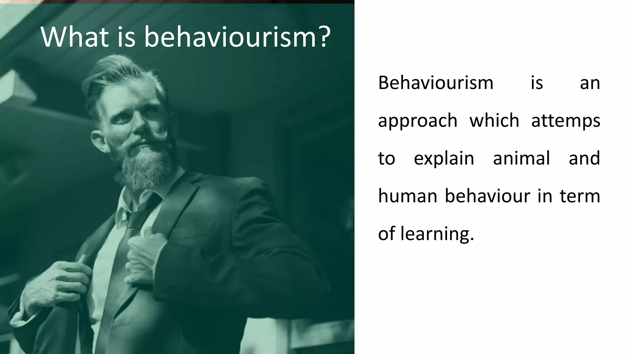 GROUP 1 BEHAVIORISM.pptx | Dogs | Pets