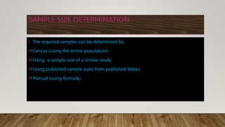 GROUP 1 biostatistics ,sample size and epid.pptx