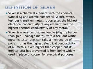 Group IB table of elements | PPT