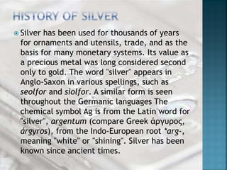 Group IB table of elements | PPT