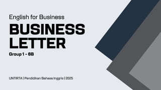 Group 1_Part, Styles, and Four point plan Business Letter | PDF