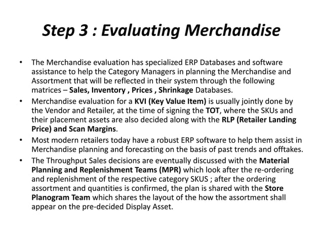 buying and merchandising | PPTX