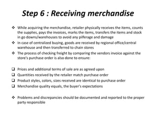 buying and merchandising | PPTX