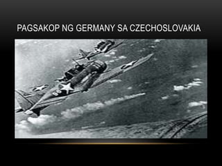 Sanhi ng Ikalawang Digmaang Pandaigdig | PPTX