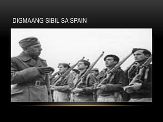 Sanhi ng Ikalawang Digmaang Pandaigdig | PPTX