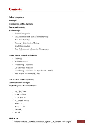 CHILD PROTECTION RAPID ASSESSMENT REPORT -ANAMBRA STATE, NIGERIA. | PDF