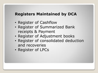 Presentation on Divisional Controller of Accounts | PPTX