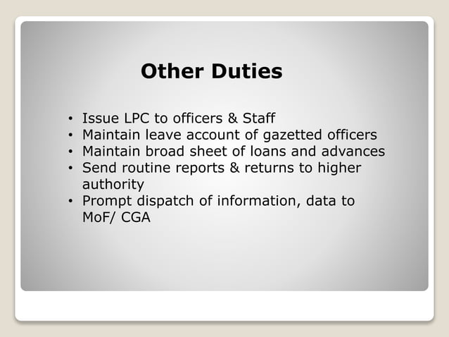 Presentation on Divisional Controller of Accounts | PPTX