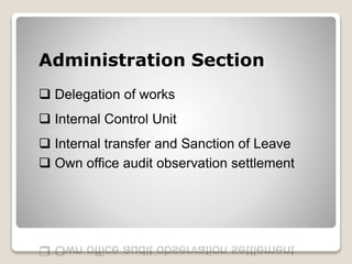 Presentation on Divisional Controller of Accounts | PPTX