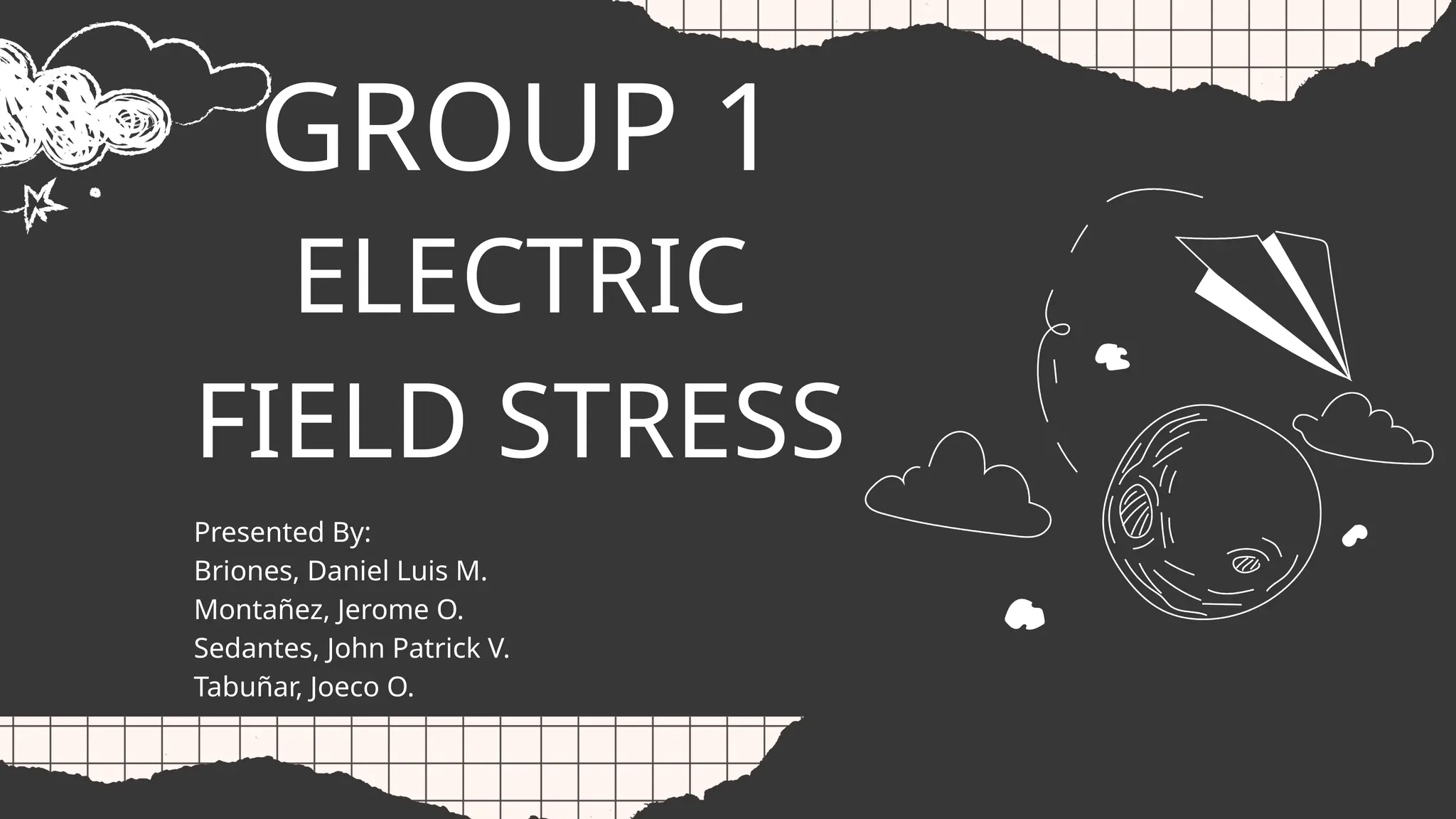GROUP1 ELECTRIC FIELD STRESS report for electrical electives | PPTX