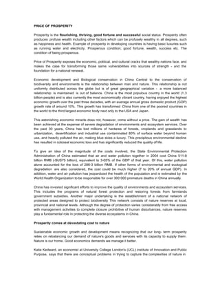 environmental issues in the society in the present | PDF