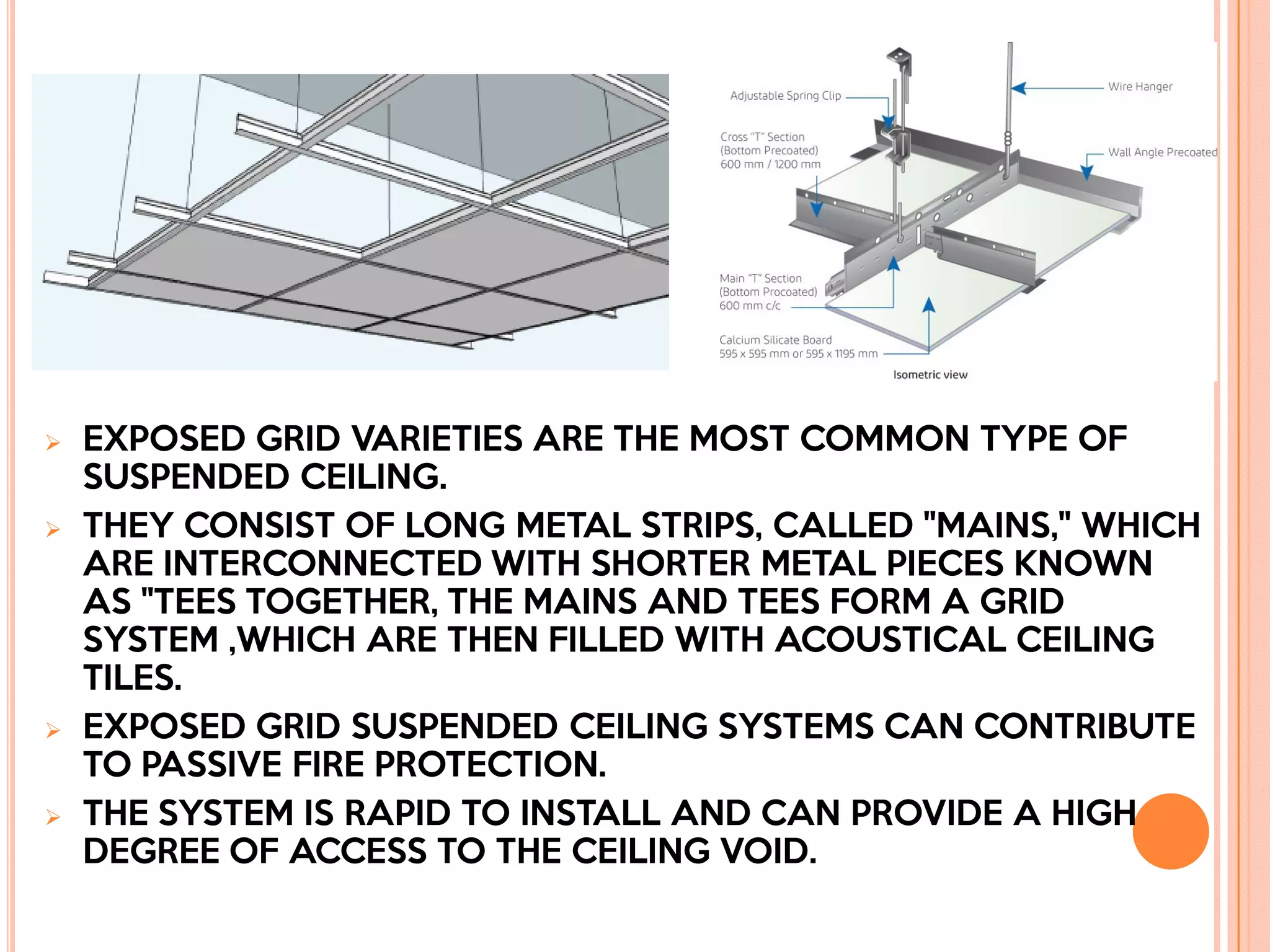 False Ceiling Information and Joinary Details | PDF