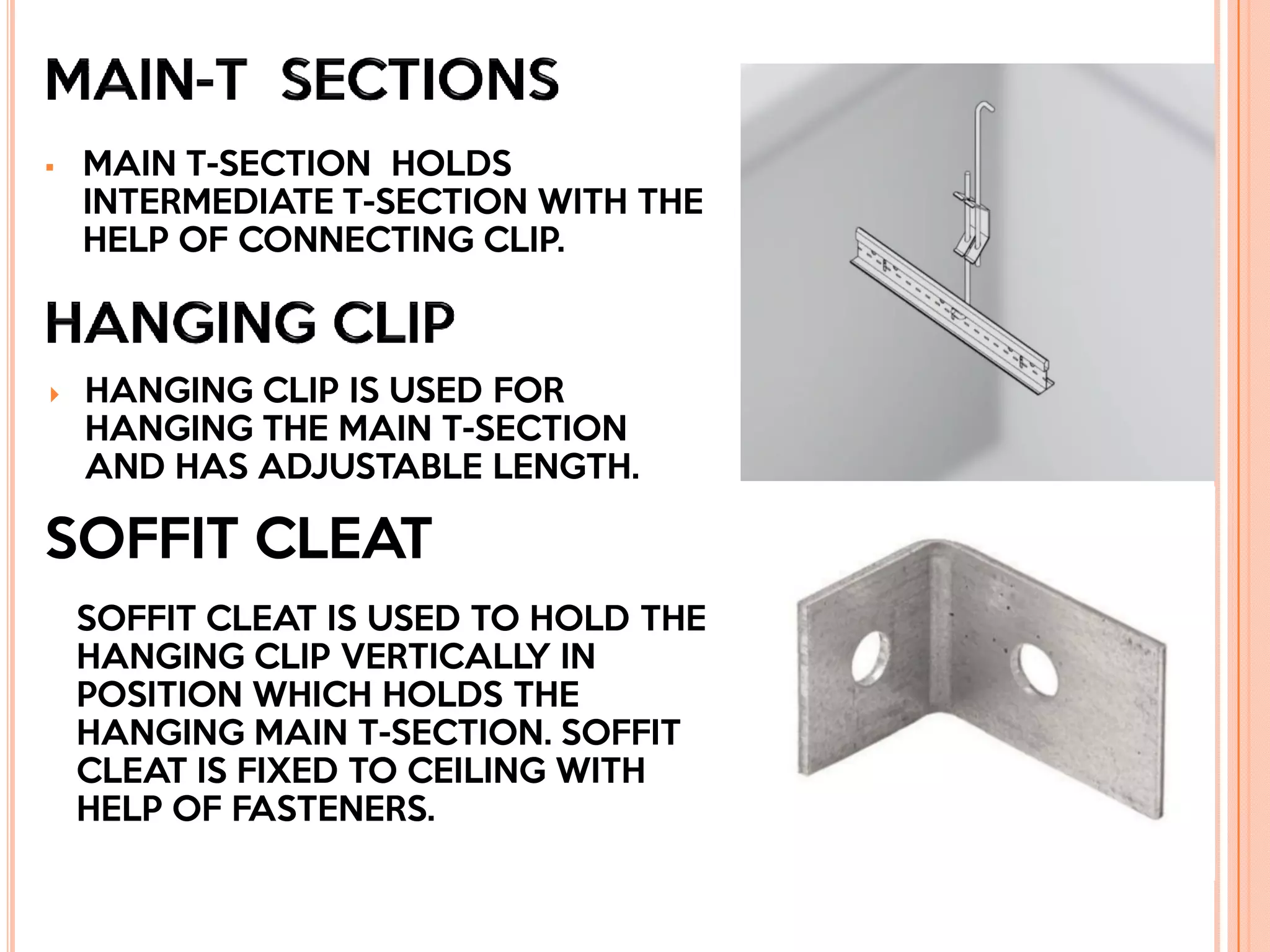False Ceiling Information and Joinary Details | PDF