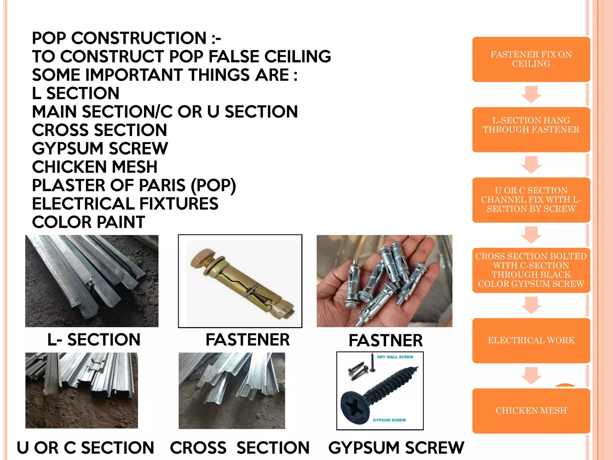 False Ceiling Information and Joinary Details | PDF