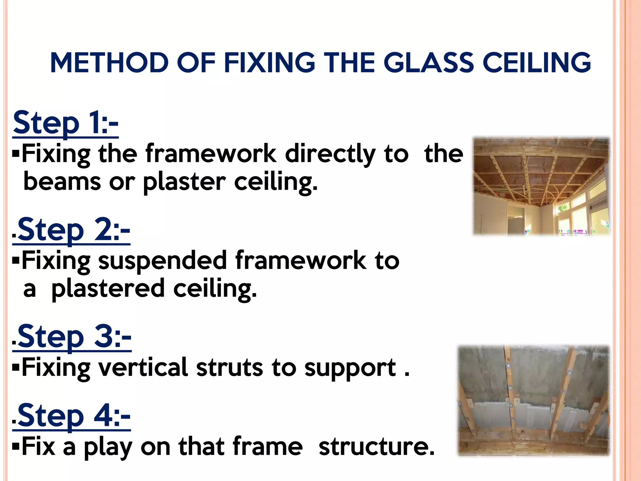 False Ceiling Information and Joinary Details | PDF