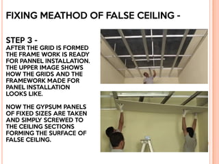 False Ceiling Information and Joinary Details | PDF