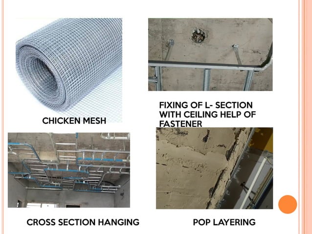 False Ceiling Information and Joinary Details | PDF