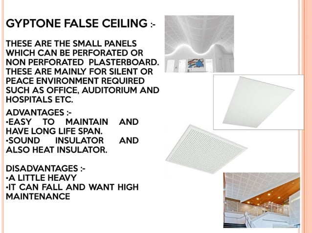 False Ceiling Information and Joinary Details | PDF