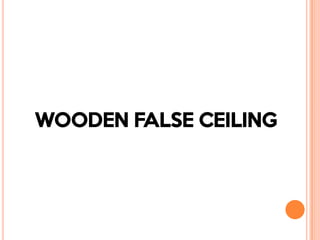 False Ceiling Information and Joinary Details | PDF