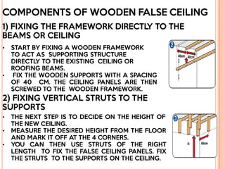 False Ceiling Information and Joinary Details | PDF
