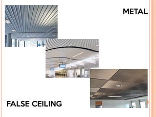 False Ceiling Information and Joinary Details | PDF