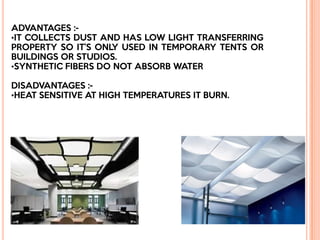 False Ceiling Information and Joinary Details | PDF