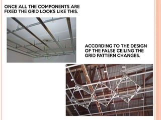 False Ceiling Information and Joinary Details | PDF