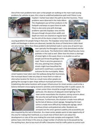 Field Report on present condition of Ward 1 and Ward 2 of Pabna ...