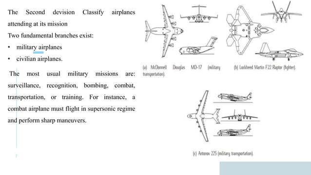 Fixed wing Aircraft and area of their application.pptx
