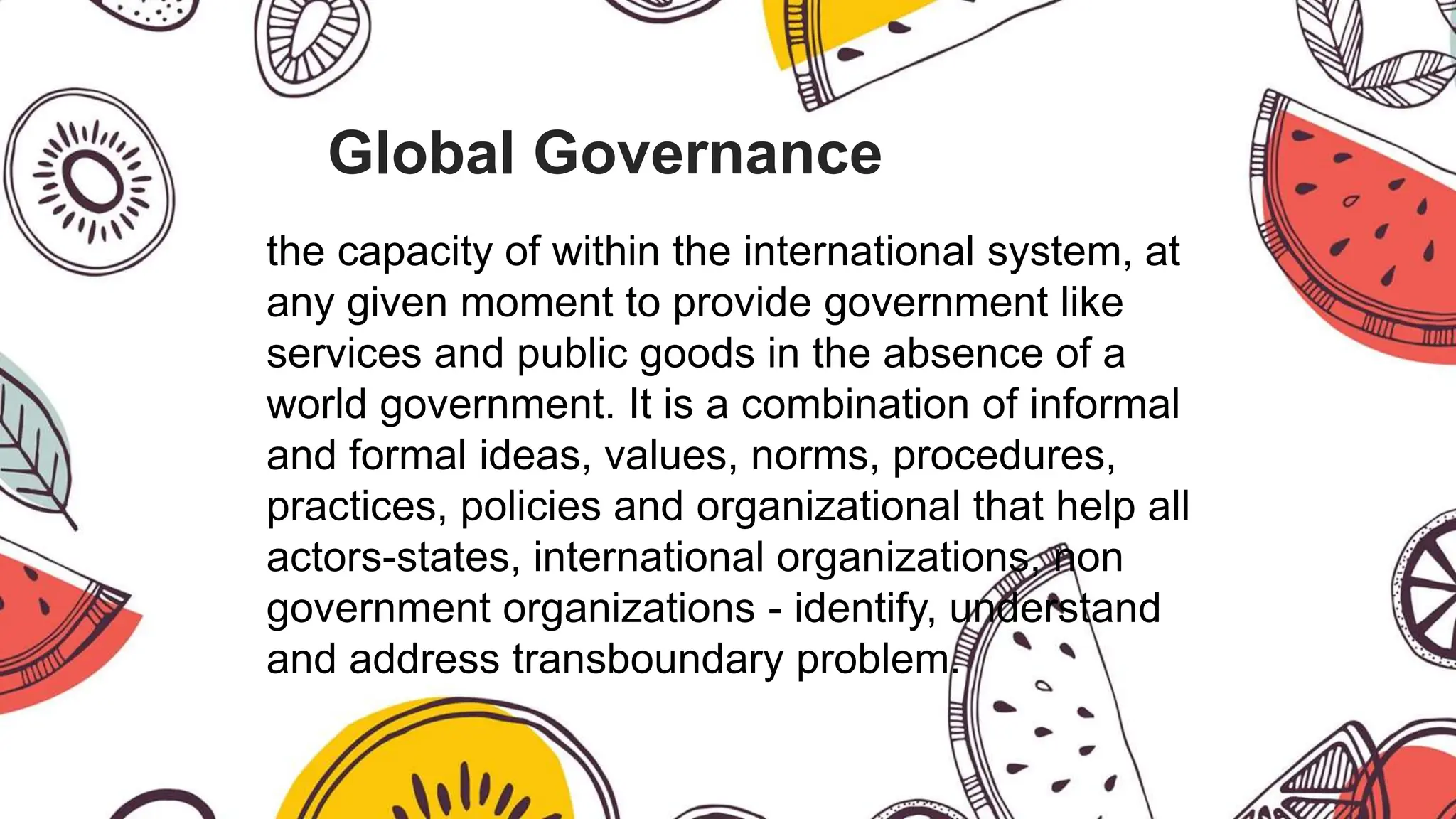 report in economic Global Governance .pptx