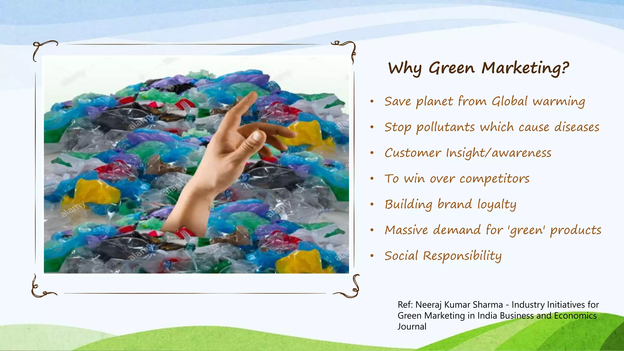 Green marketing- Marketing Management- MBA | PPTX