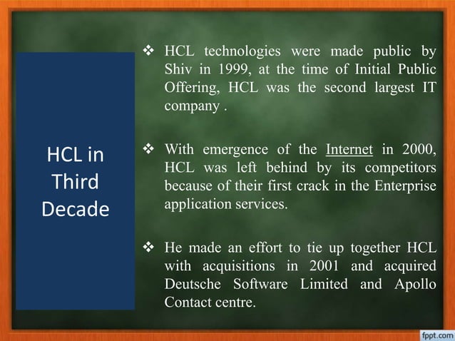 HCL SHIV NADAR STORY | PPTX | Business | Business and Finance