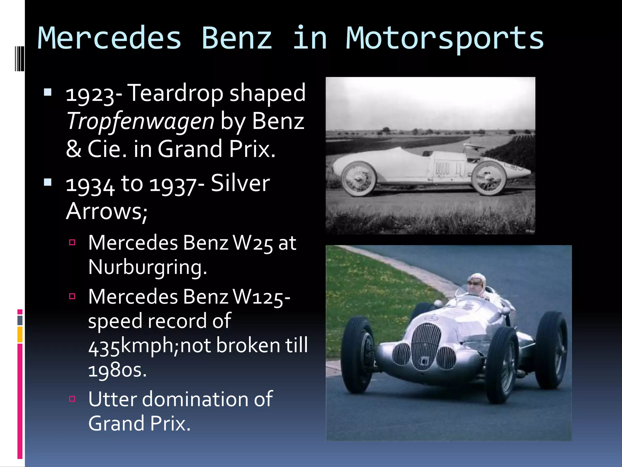 History of mercedes benz | PPTX