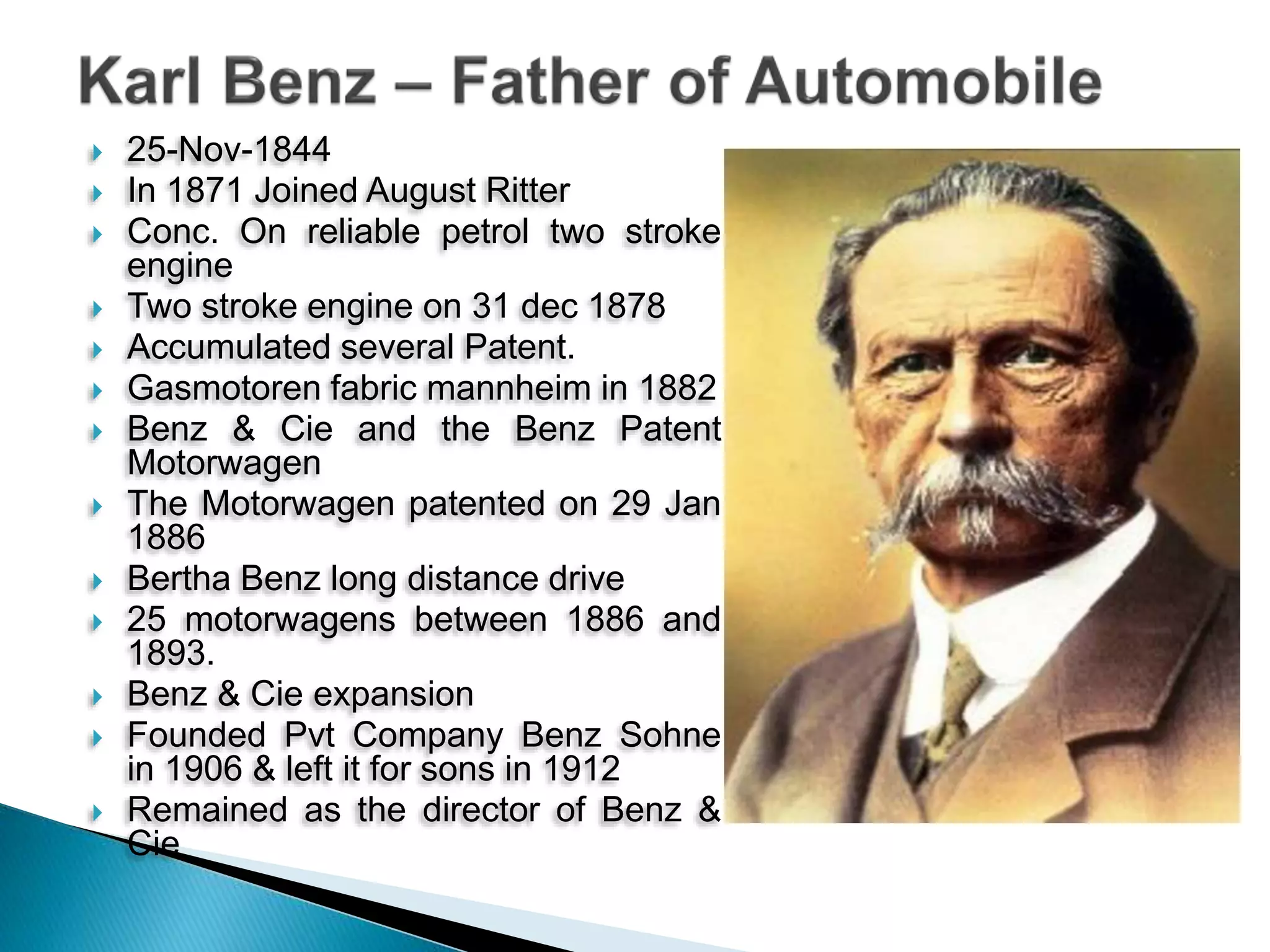 History of mercedes benz | PPTX